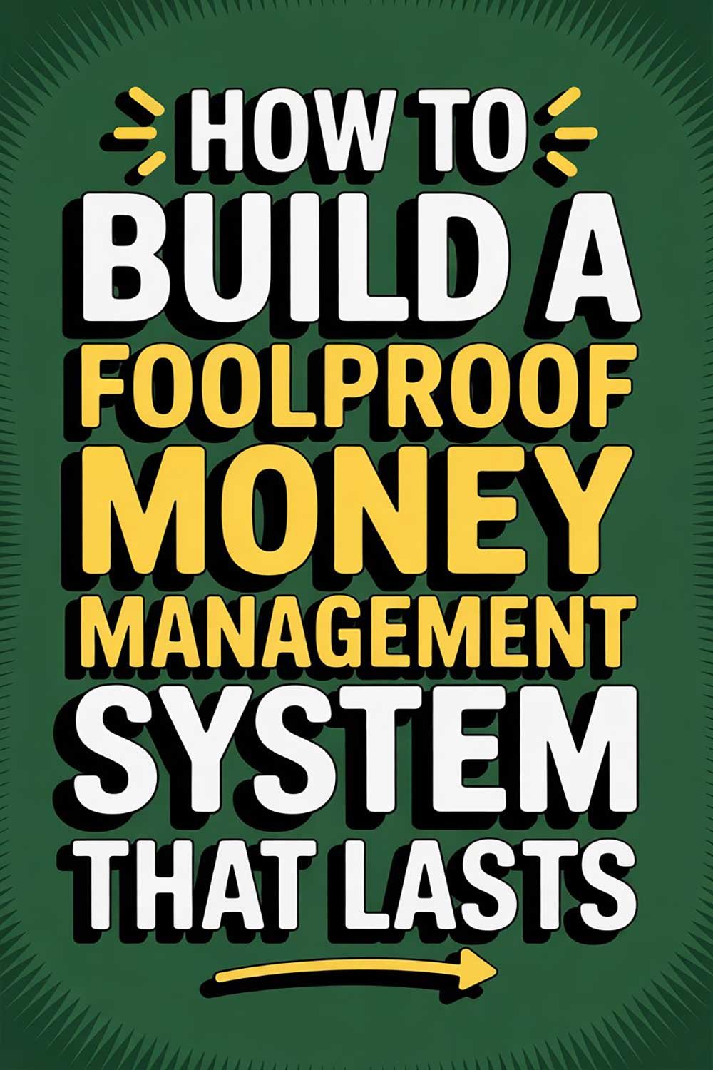 How to Build a Foolproof Money Management System That Lasts