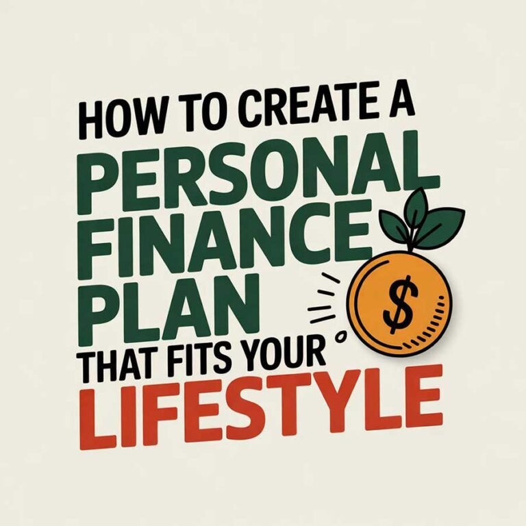 How to Create a Personal Finance Plan That Fits Your Lifestyle